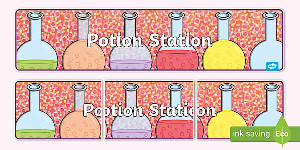 Potion Station Banner - Ireland Early Years (teacher made)