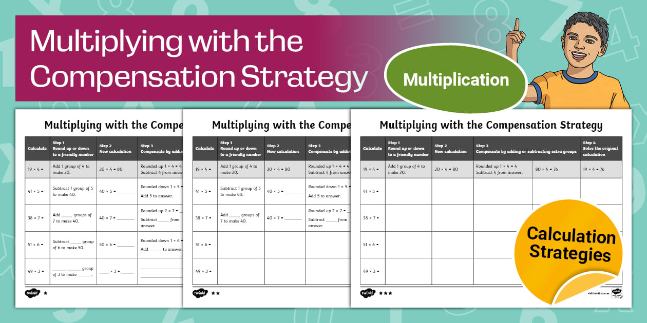 Multiplying with the Compensation Strategy