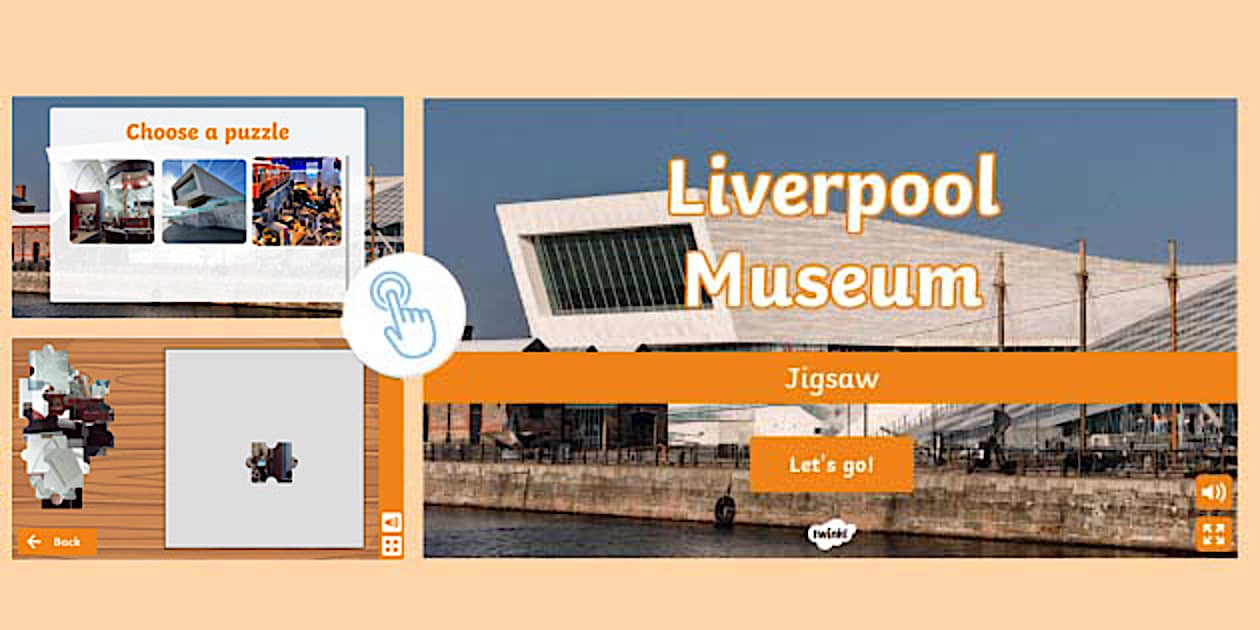 Liverpool Museum Interactive Jigsaw (Teacher-Made) - Twinkl
