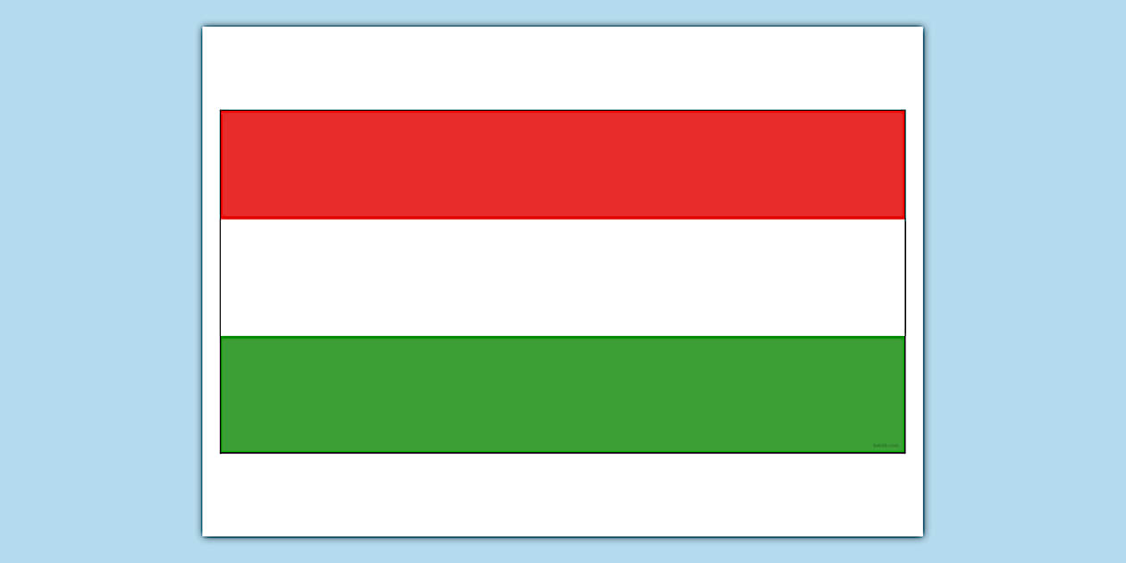 Hungary Flag Display Poster | Twinkl Flag Resources - Twinkl
