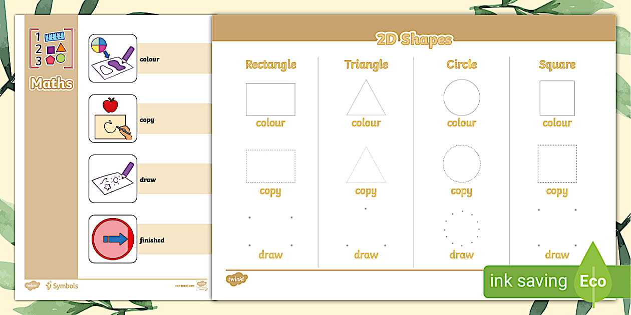 Identify 2D Shapes | 2D Shape Recognition | Twinkl SEND
