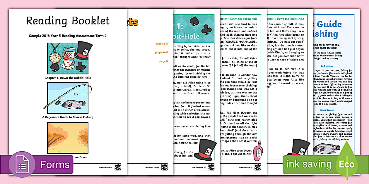 Year 5 Semester 1 Reading Assessment - Google Form - Twinkl