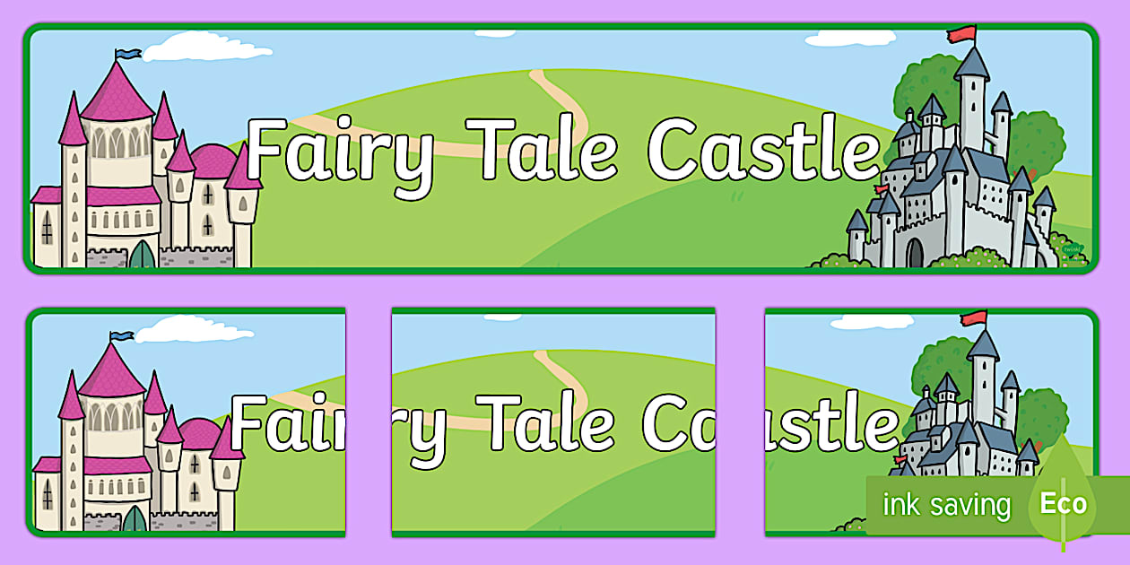 Fairytale Castle Display Banner (teacher made) - Twinkl