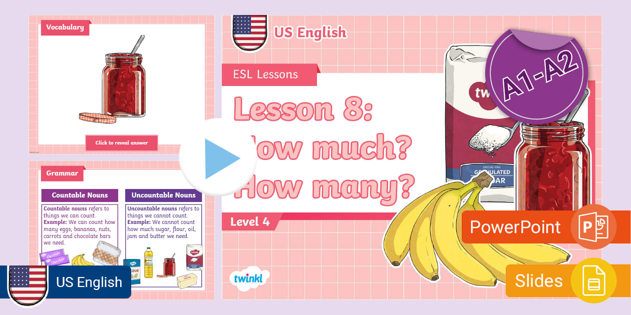 Twinkl ESL Curriculum Level 4 Lesson 8 (teacher made)
