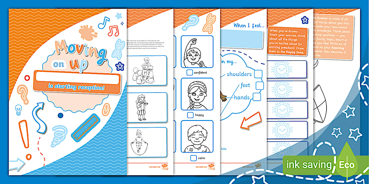 Activity Pack for Nursery to Reception Transition - Twinkl