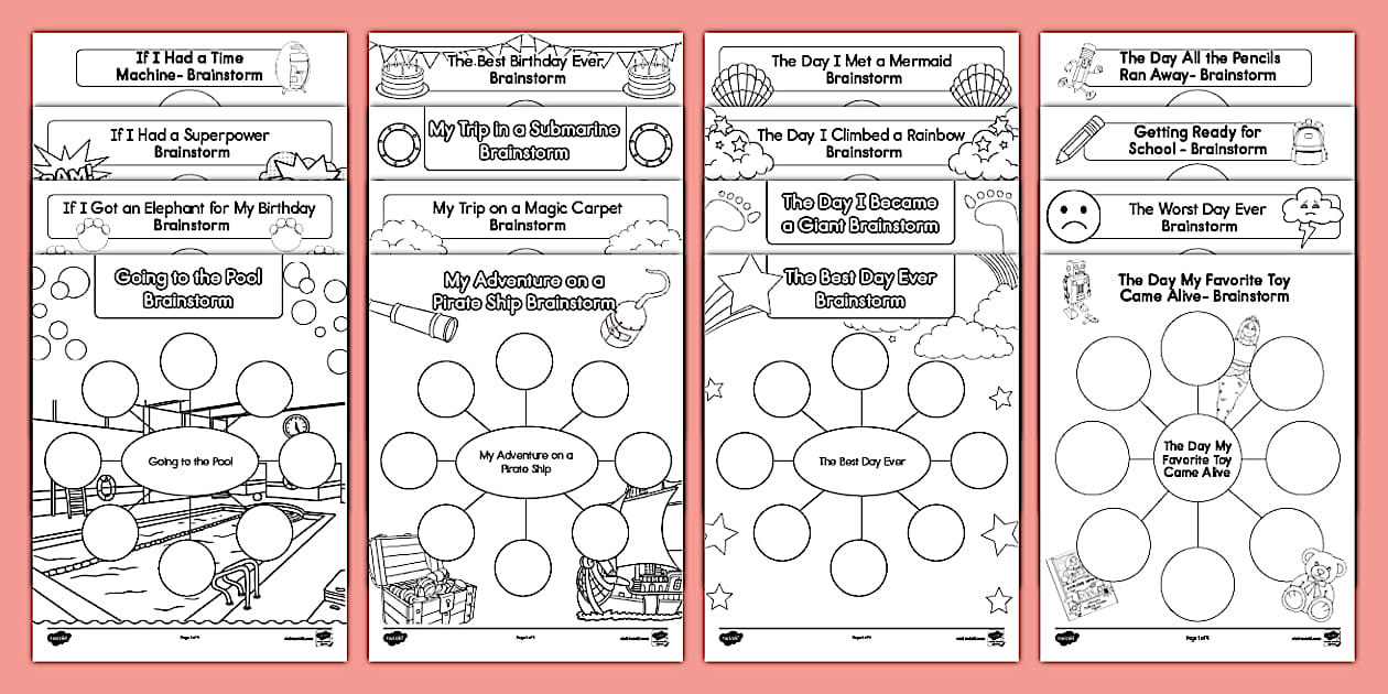 First Grade Narrative Writing Prompts Pack (teacher made)