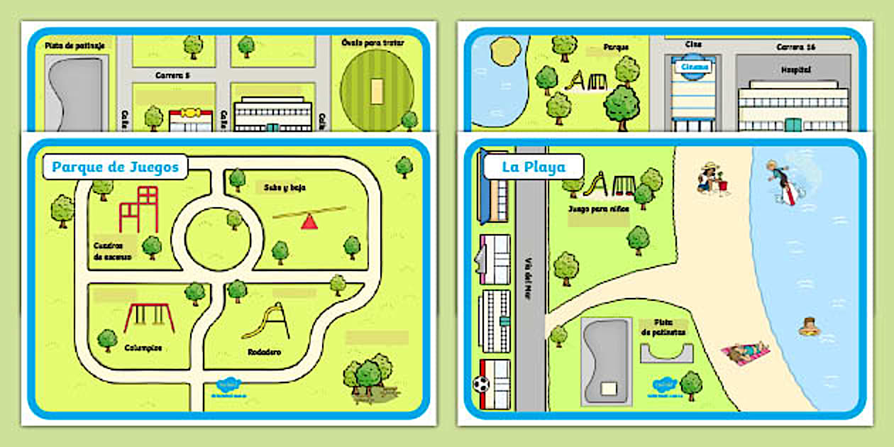 Mapas comunidad - Sociales y Matemáticas - Twinkl Colombia