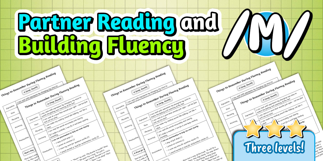 Partner Reading and Building Fluency - /m/