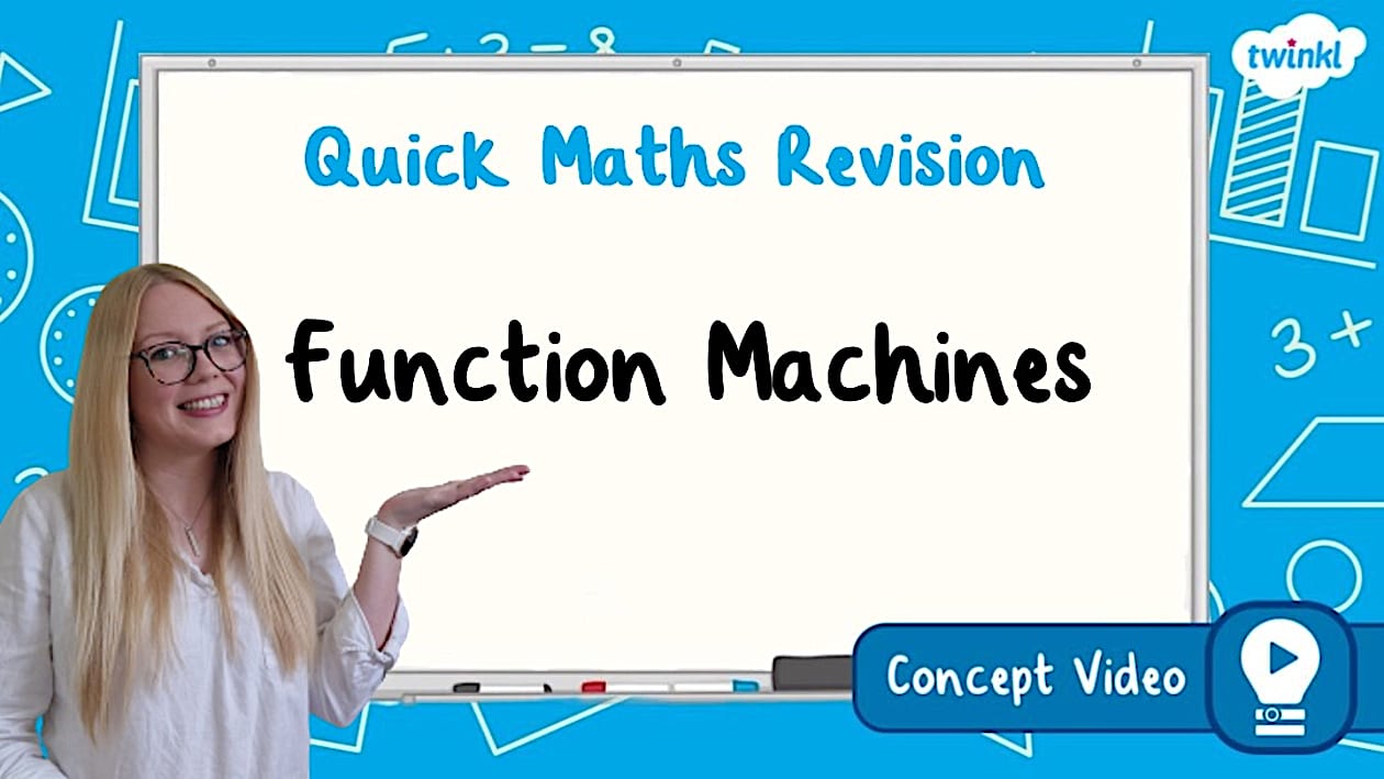 👉 Function Machines | KS2 Maths Concept Video - Twinkl