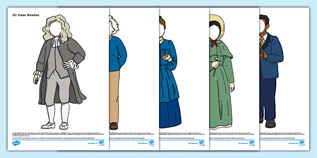 KS1 Editable Scientists Cut-Outs | KS1 Science Displays