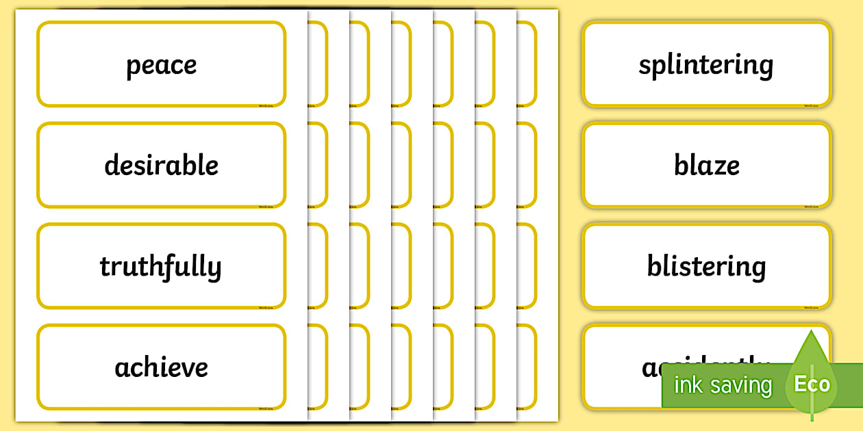 Year 2 Summer 2 Word of the Day Display Word Cards - Twinkl