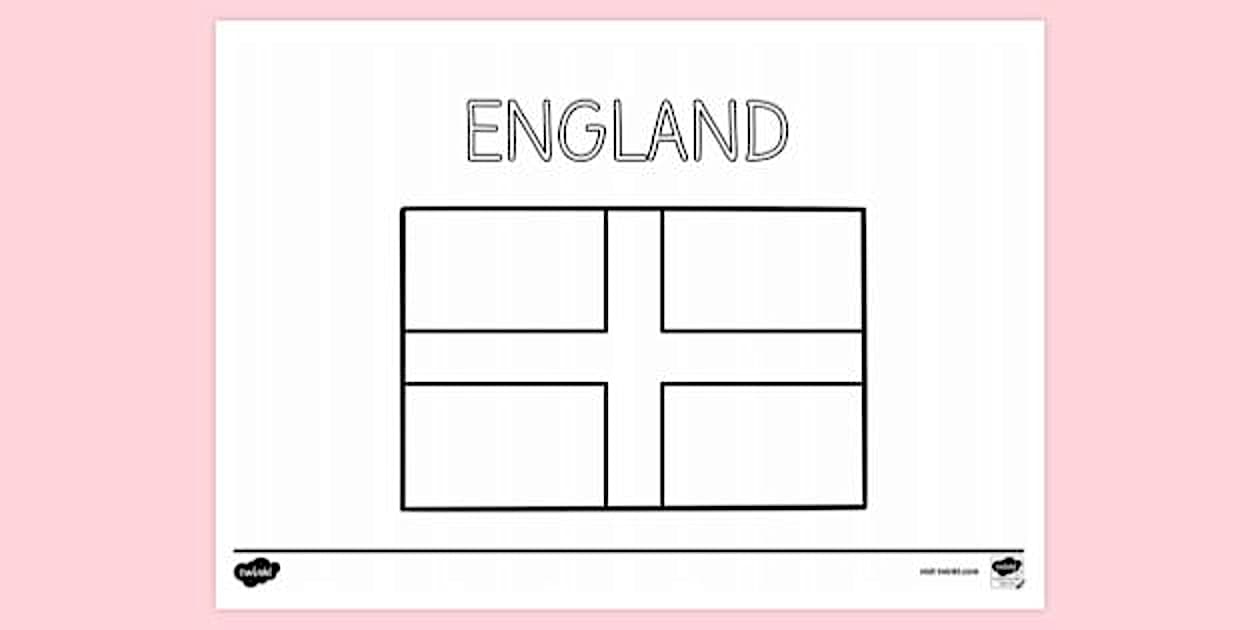 England Colouring Pages | Colouring Sheets (teacher made)