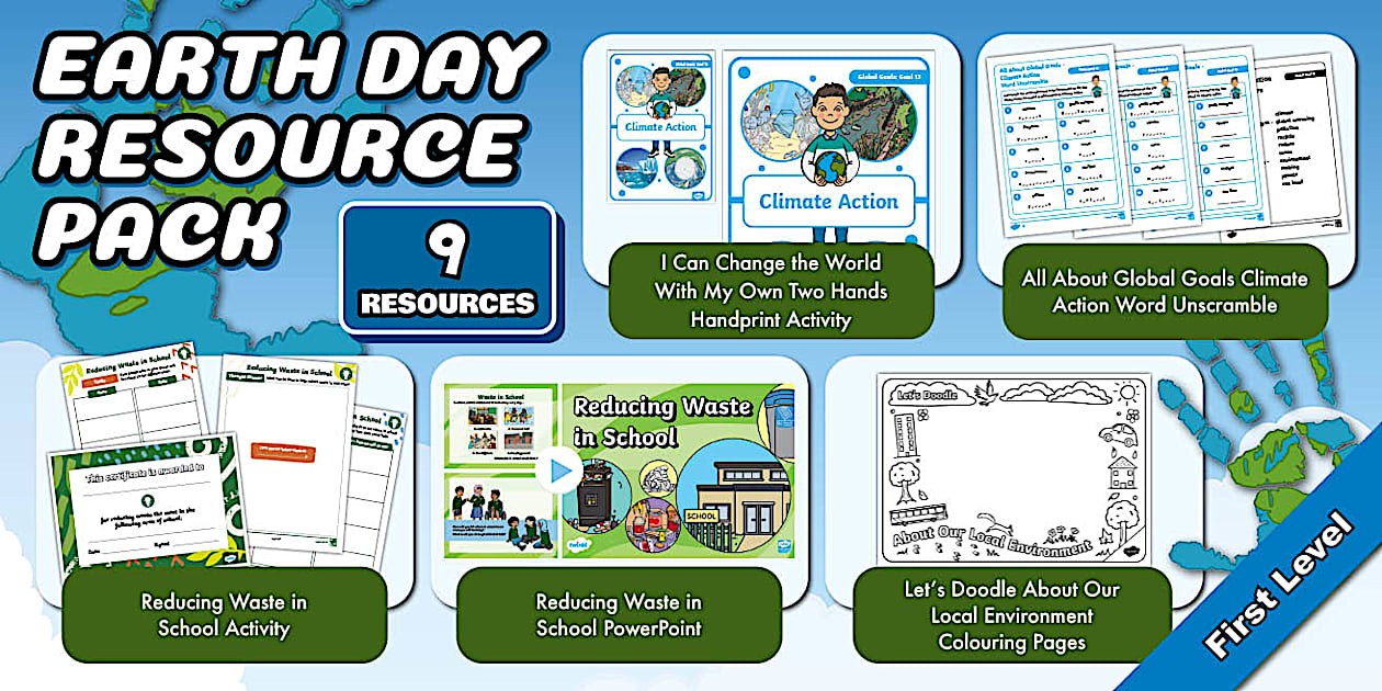 Earth Day First Level Resource Pack