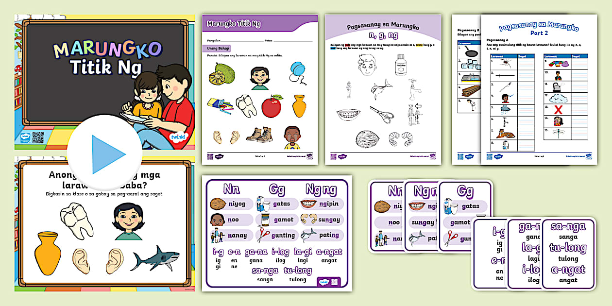 Marungko Titik Ng Resource Pack | Philippines | Twinkl