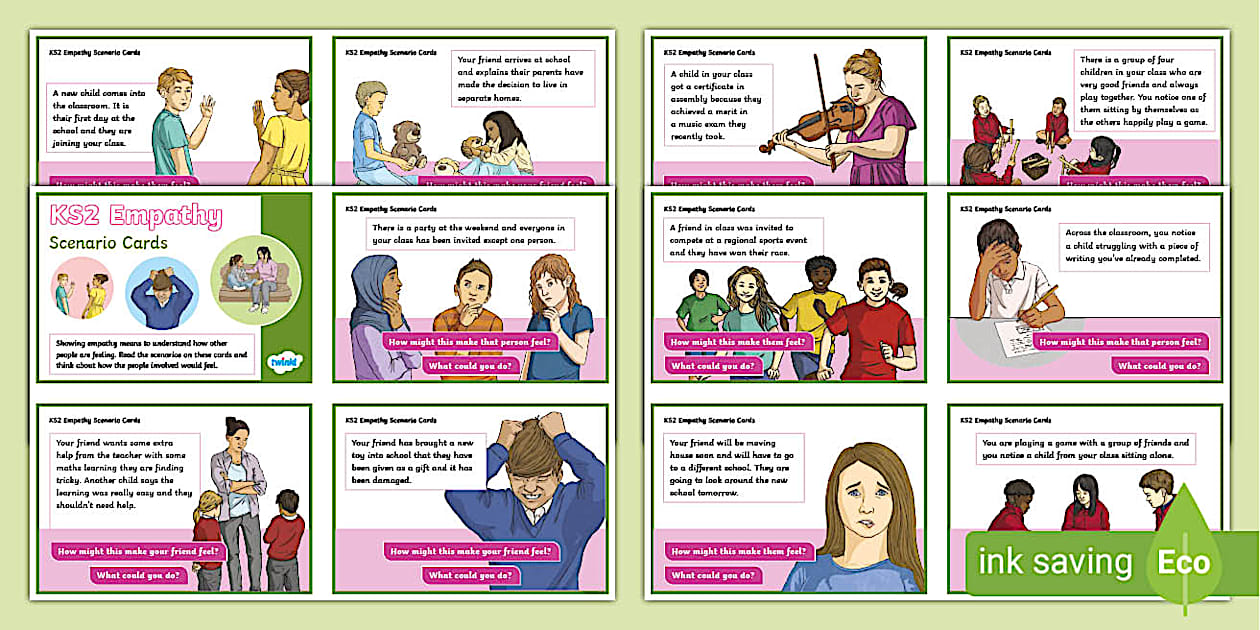 Showing Empathy Activity | Wellbeing Resources | Twink