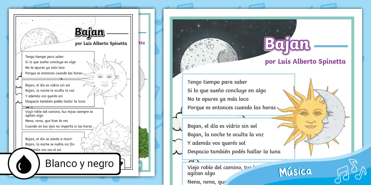 Música | Cancionero Musical | Rock Latino (teacher made)