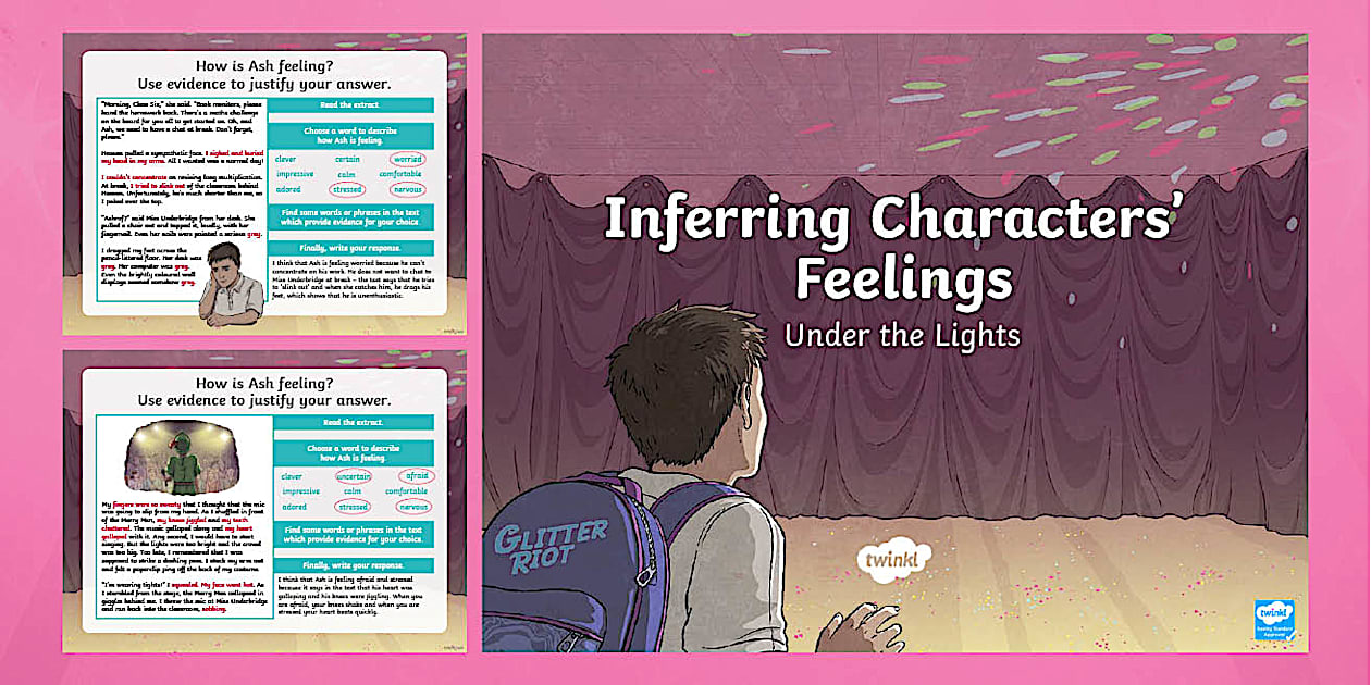 KS2 Mental Health Anxiety Story Inferring Character Feelings PowerPoint