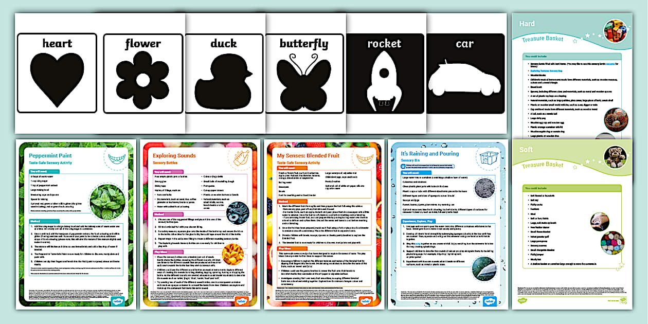 Ages 0-2 All About Me - My Senses Resource Pack - Twinkl