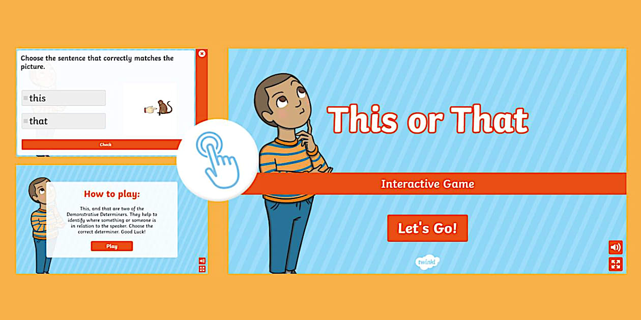 This or That | Interactive Game (teacher made) - Twinkl