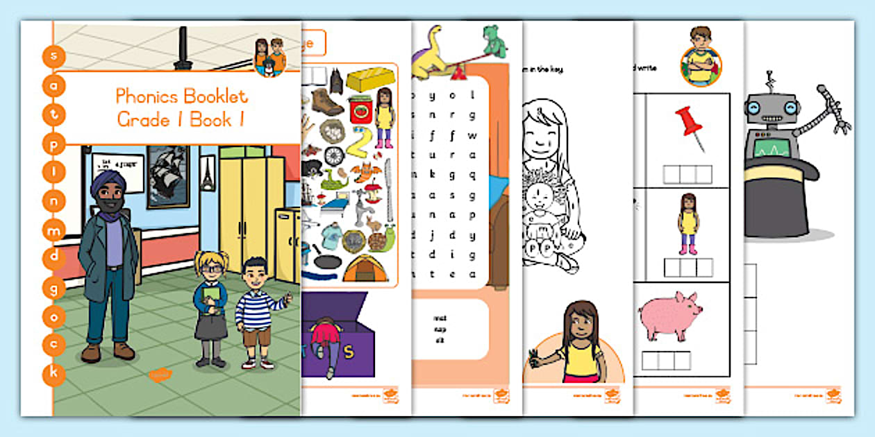 Phonics Grade 1 | Book 1 | Foundation Phase | South Africa