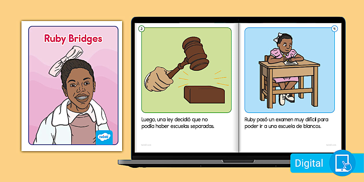 Libro digital: Ruby Bridges (teacher made) - Twinkl
