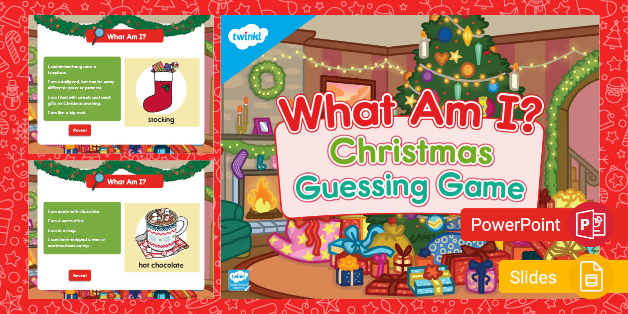 Christmas Guessing Game PowerPoint - Interactive Whiteboard