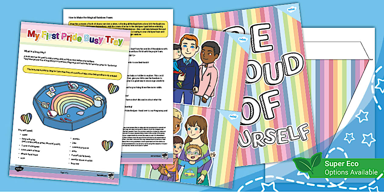 Pride Busy Tray Activities | Pregnancy and Baby Hub