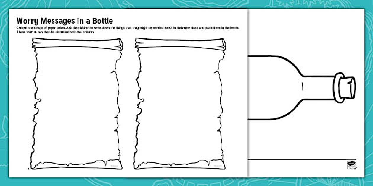 Worries Worksheet KS1 | Jake's First Day | Twinkl Originals