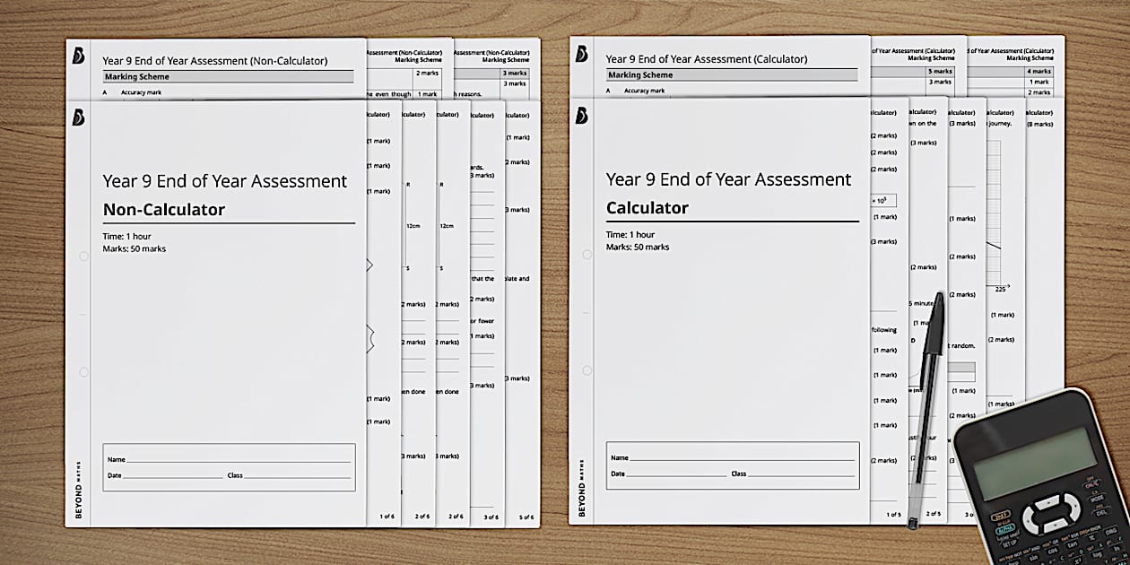 👉 End of Year 9 Maths Test | KS3 Assessment | Beyond Maths