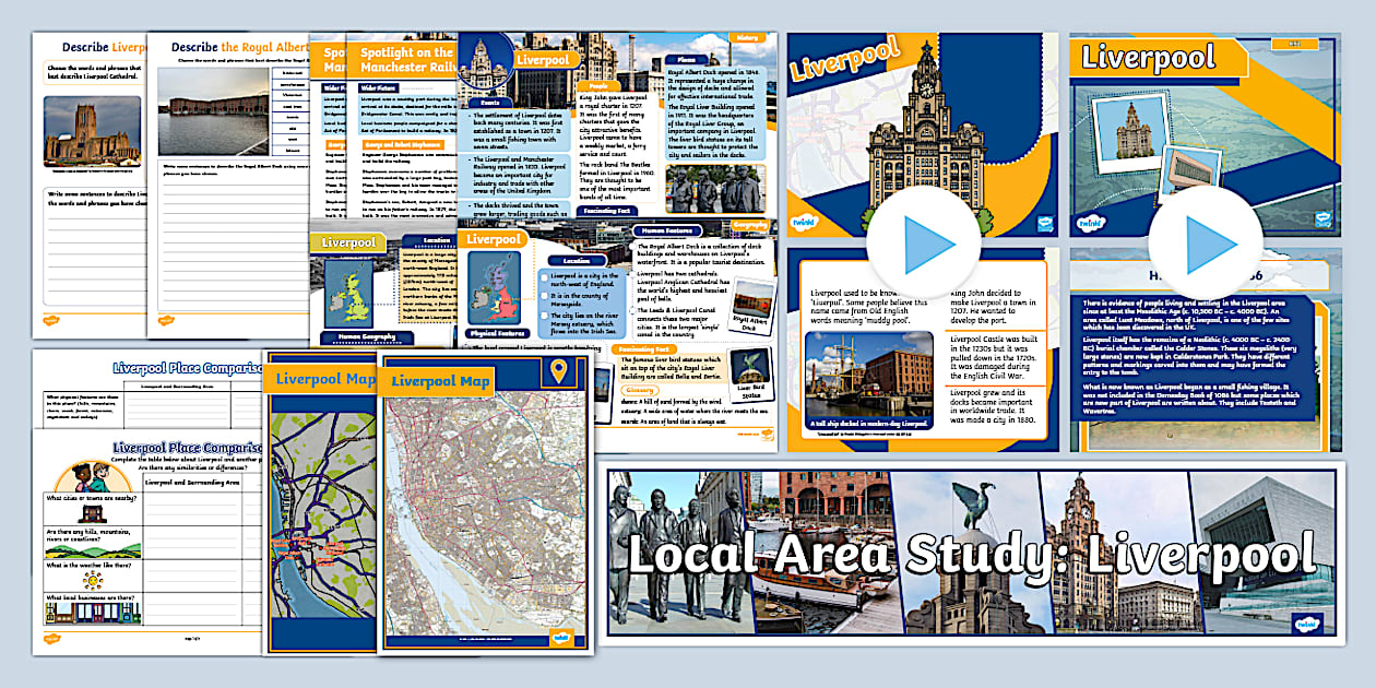 Liverpool Local Area Study Teaching Pack (teacher made)