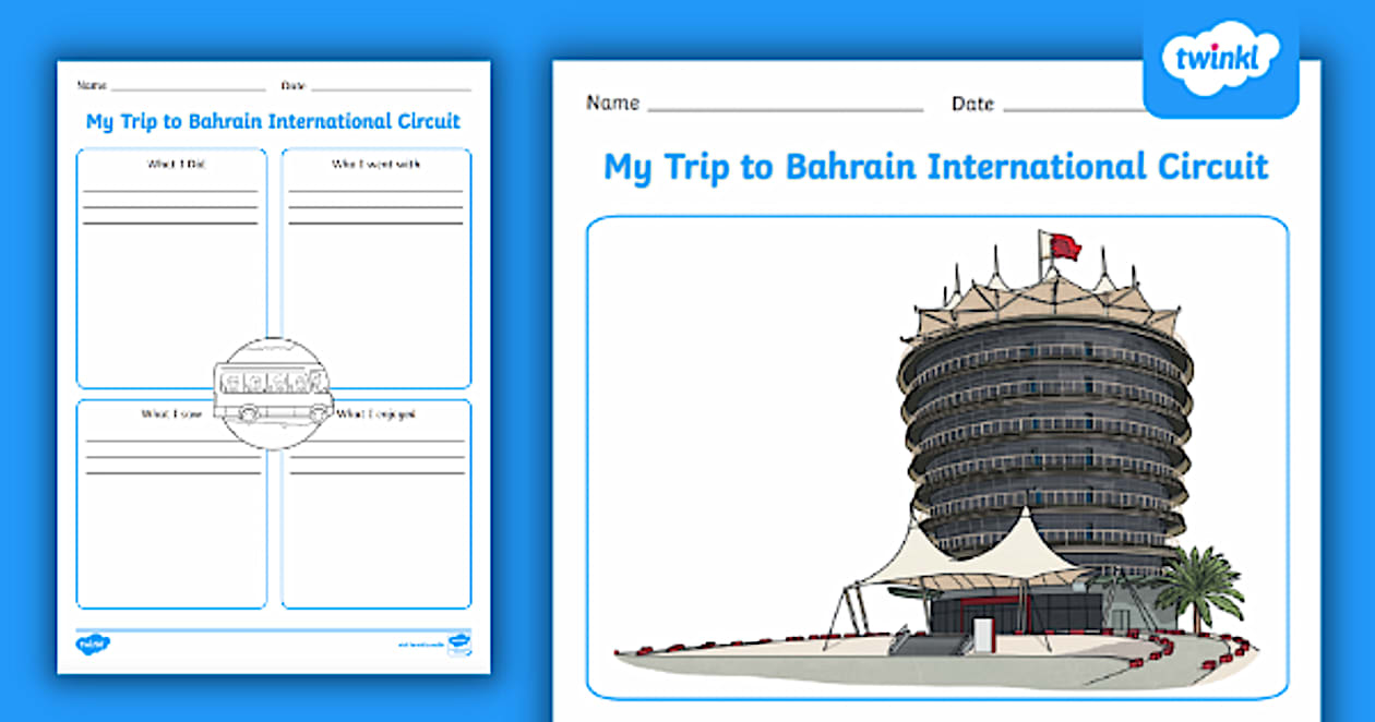 Bahrain Field Trip - Bahrain International Circuit - Twinkl