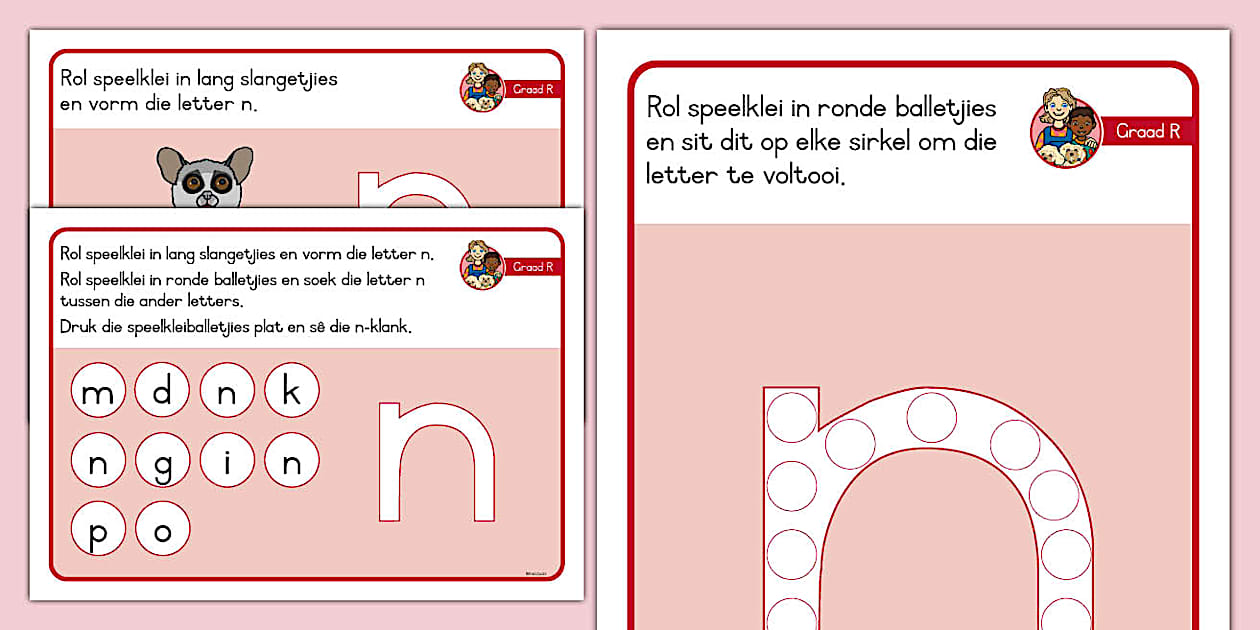 Graad R Klanke Speelkleimatte n (Teacher-Made) - Twinkl