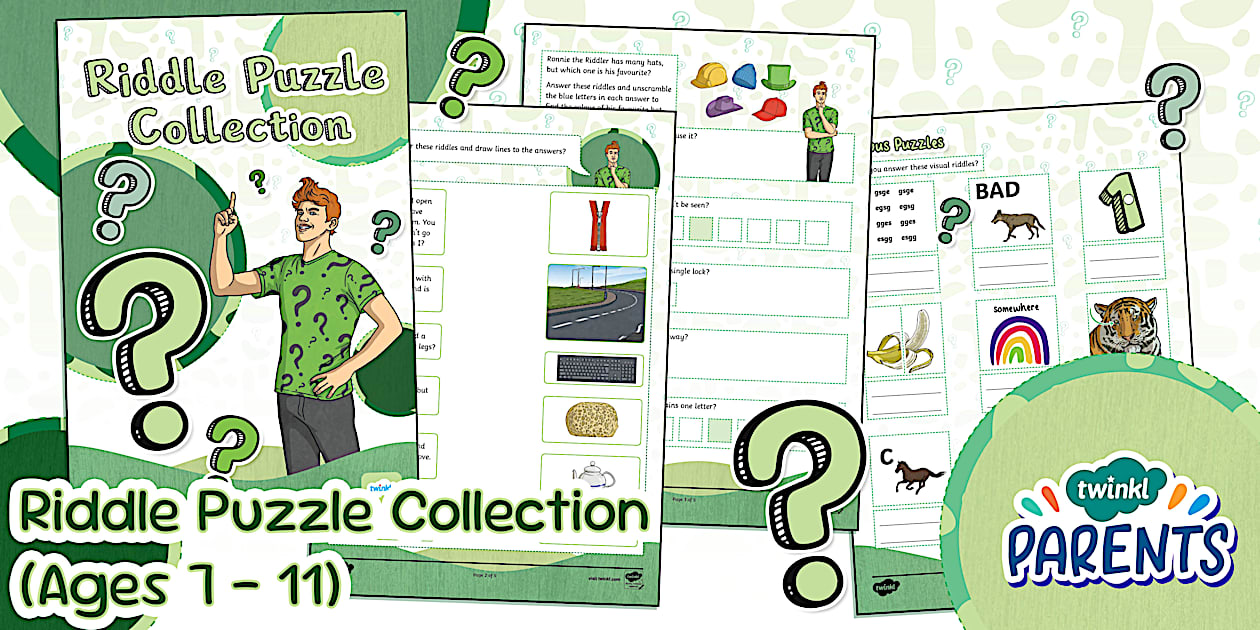 Riddle Puzzle Collection for Kids