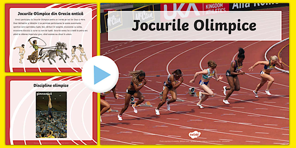 Jocurile Olimpice moderne – Prezentare PowerPoint România
