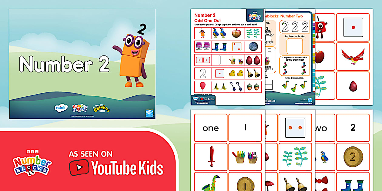 Numberblocks: Number 2 Activity Pack - Twinkl