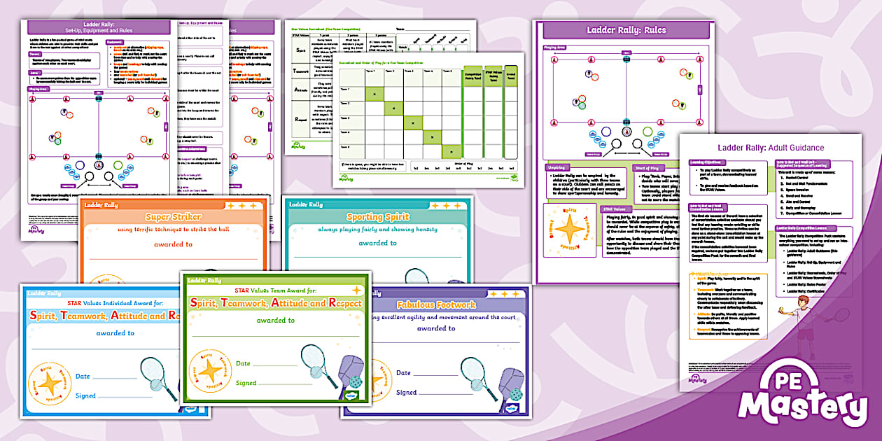 PE Mastery: Intro to Net and Wall Competition Pack