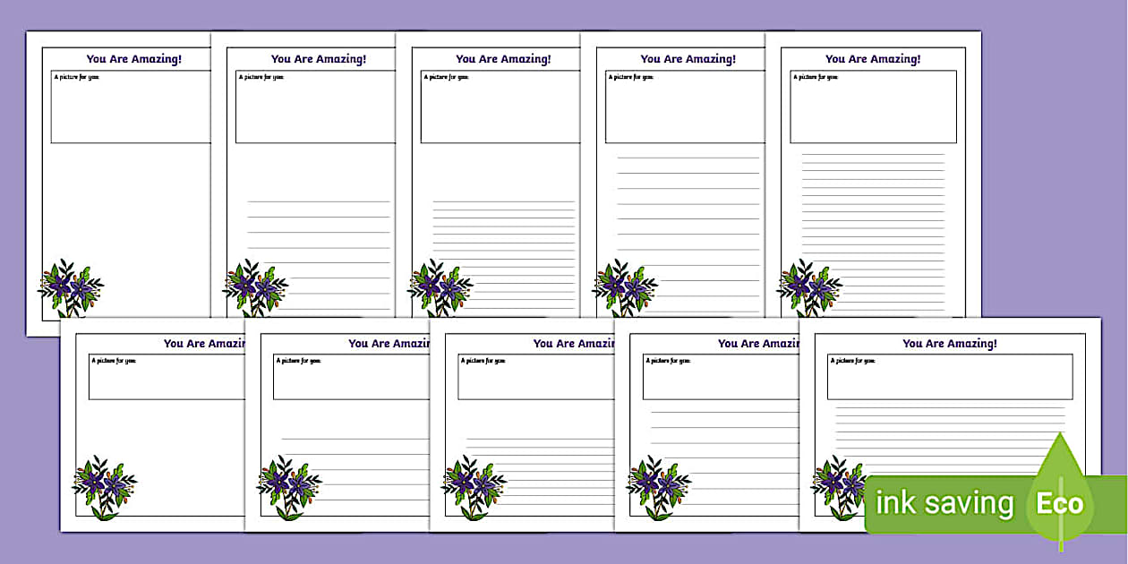 My Mum Is Amazing Page Borders (teacher made) - Twinkl