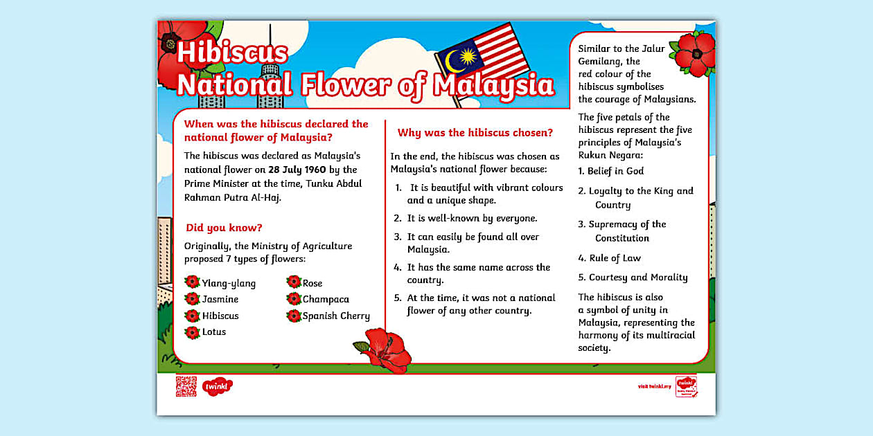 Fun Facts about the National Flower of Malaysia