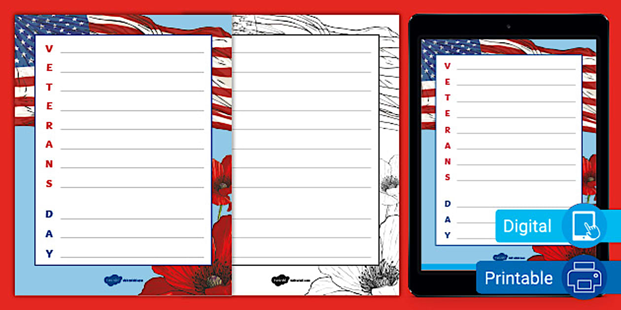 Veterans Day Acrostic Poem