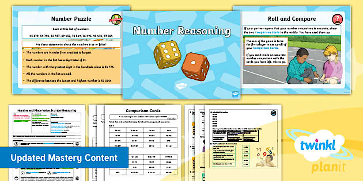 Y5 Read and Write Numbers PlanIt Maths Lesson 7 - Twinkl