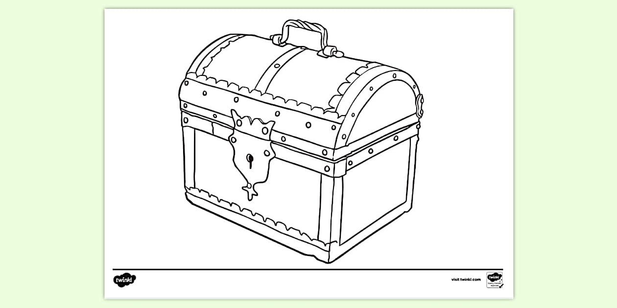 Lead Casket Colouring Sheet | Colouring Sheets - Twinkl