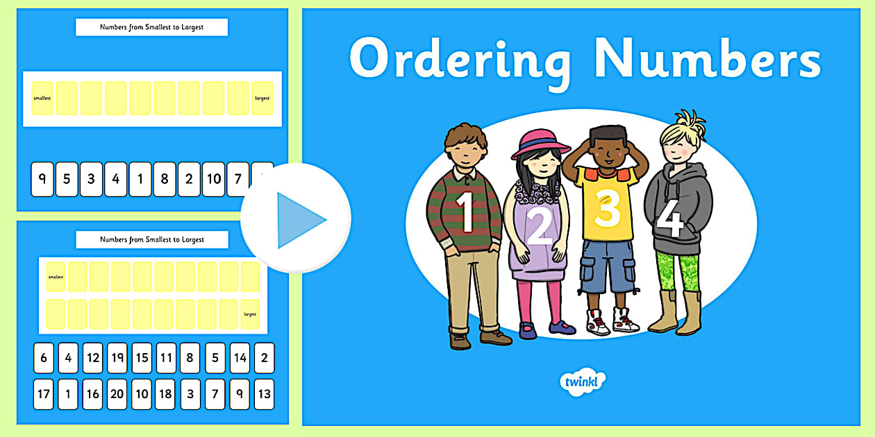Ordering Numbers 1-20 PowerPoint (teacher made) - Twinkl
