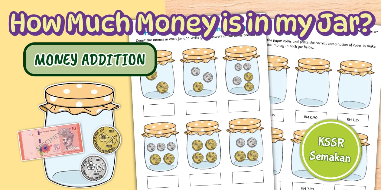 Year 2 Maths - How Much Money is in My Jar? (Malaysia)