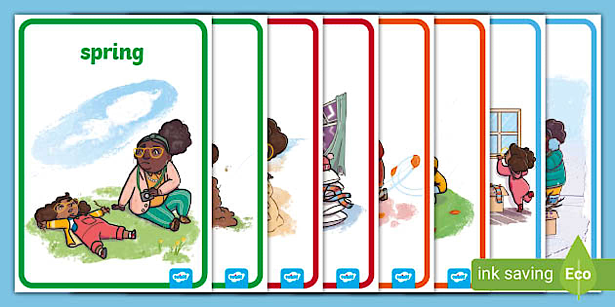 Seren's Seasons Display Posters - Twinkl