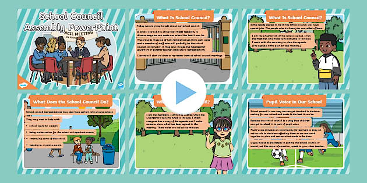 Pupil Voice School Council Assembly PowerPoint