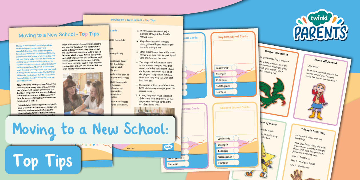 Moving to a New School: Top Tips