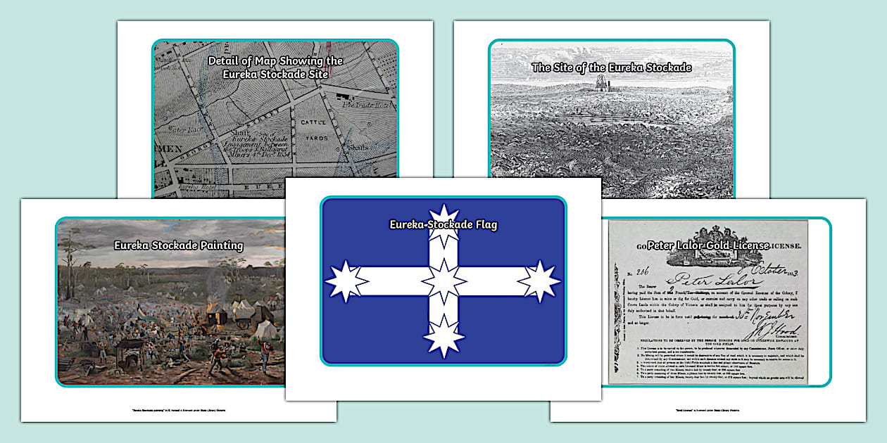 Eureka Stockade Images - Eureka Stockade Photo Pack - Twinkl