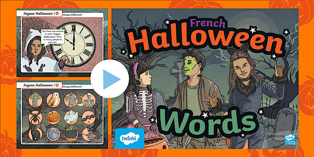 👉 French: Halloween Words - KS2 Resource - Twinkl
