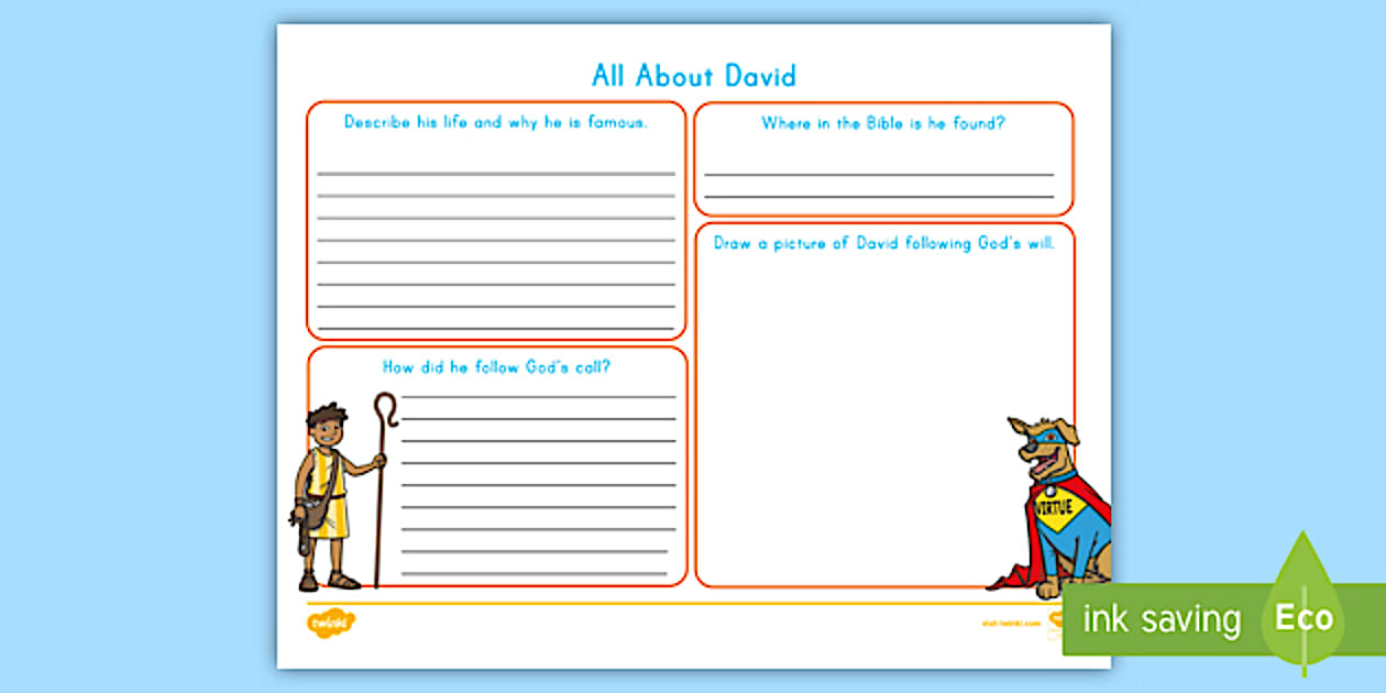 Old Testament Heroes All About David | VBS | Twinkl USA