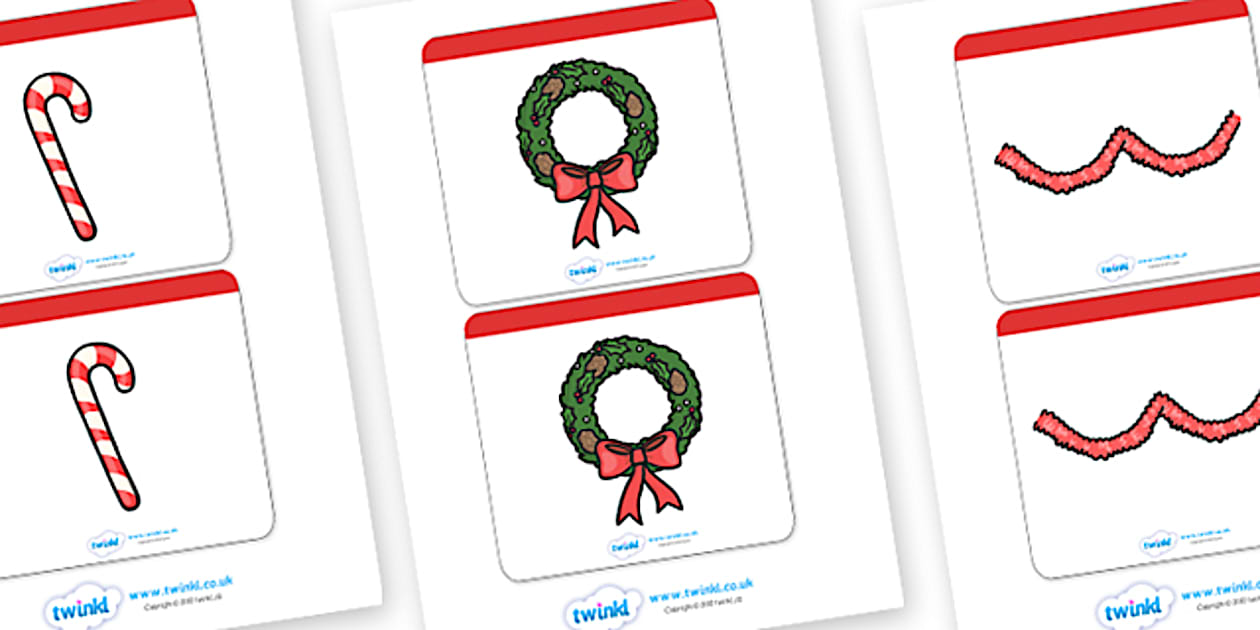 Matching Christmas Cards Activity (teacher made) - Twinkl